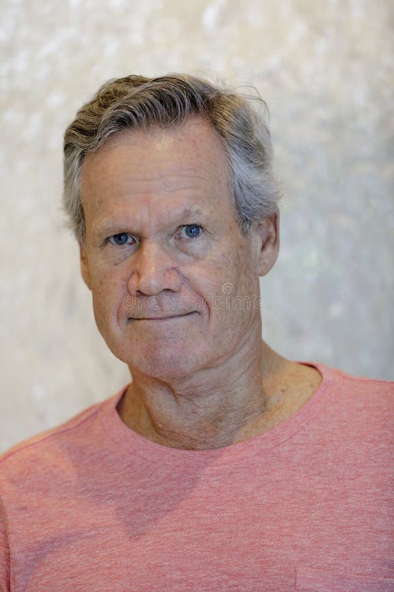 Handsome 65 Year Old Man Looking at Camera Stock Image - Image of model ...