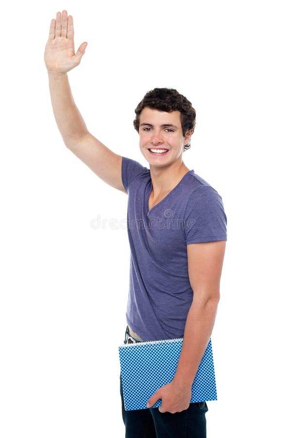 1+ Student putting up hand Free Stock Photos - StockFreeImages