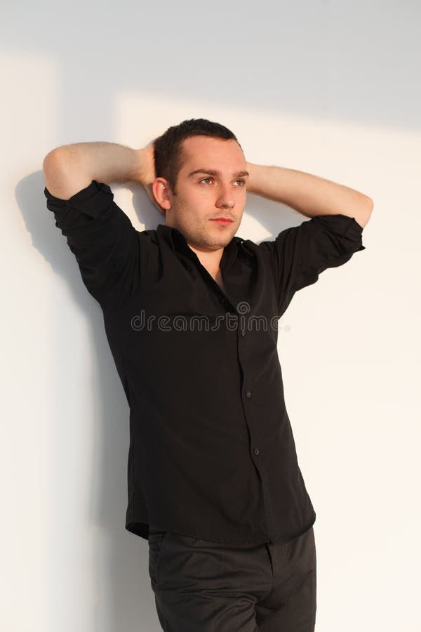 Handsome young man stock photo. Image of beauty, joyful - 30682210