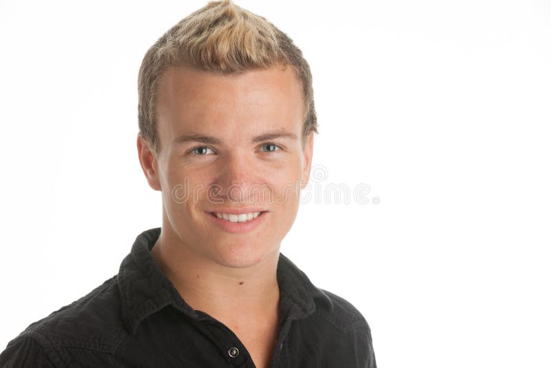 Handsome young man stock photo. Image of young, eyes - 43983188 Handsome young man stock photo. Image of young, eyes - 43983188