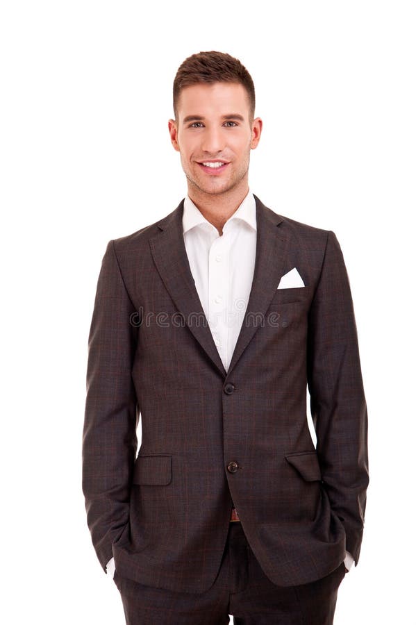 Handsome Young Man In Classic Suit Stock Image - Image: 32322999