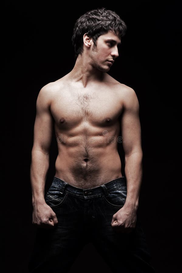 Handsome guy torso stock image. Image of gorgeous, dude - 2976699