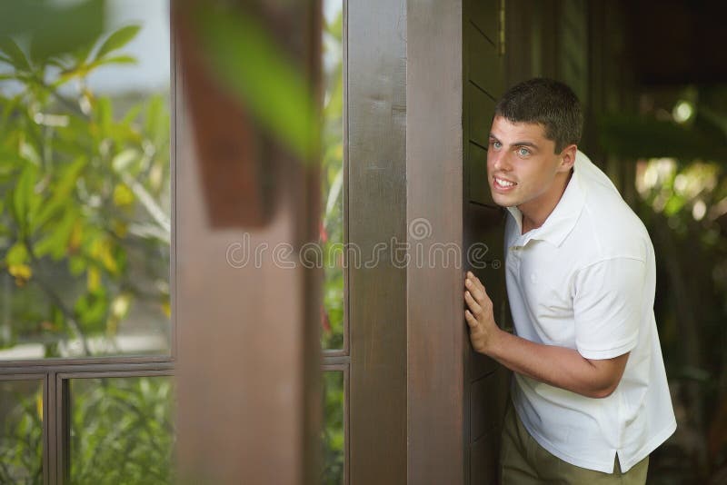 529 Man Peeking Window Stock Photos - Free & Royalty-Free Stock Photos ...
