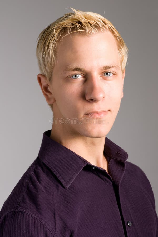 Sober young man. stock photo. Image of athletic, attractive - 11069710