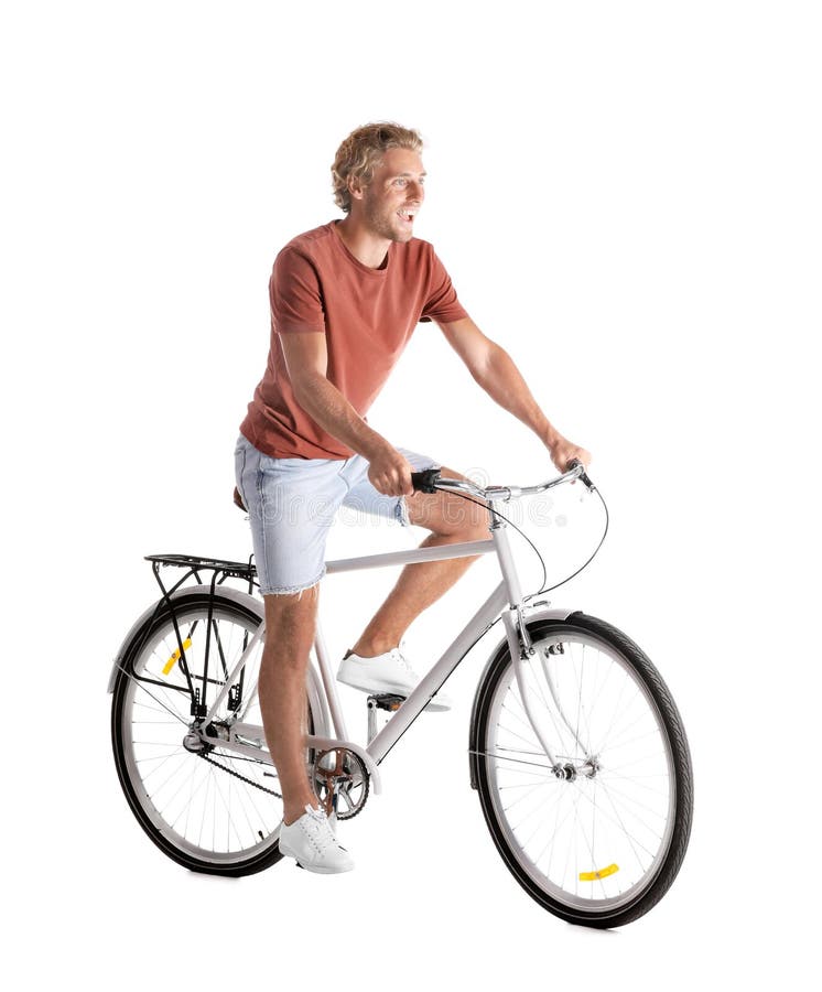 Man Riding Bicycle