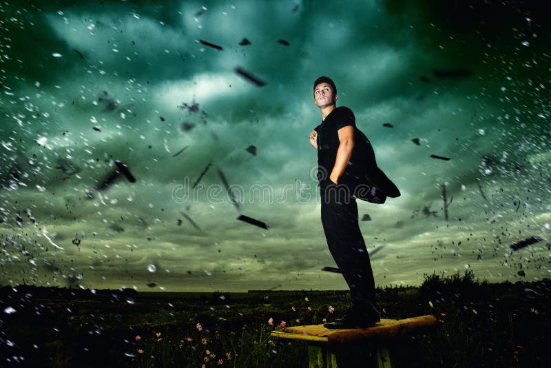 240 Man Standing Field Storm Stock Photos - Free & Royalty-Free Stock ...