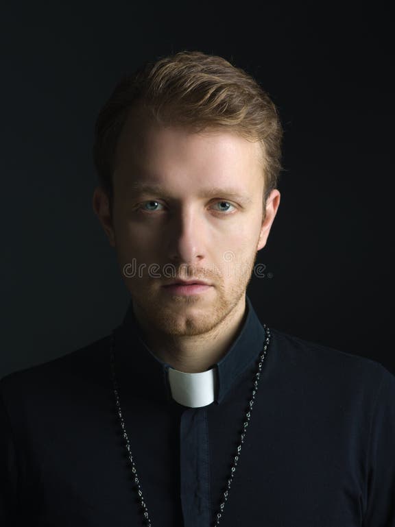 Handsome young priest stock photo. Image of adult, religious - 22591774
