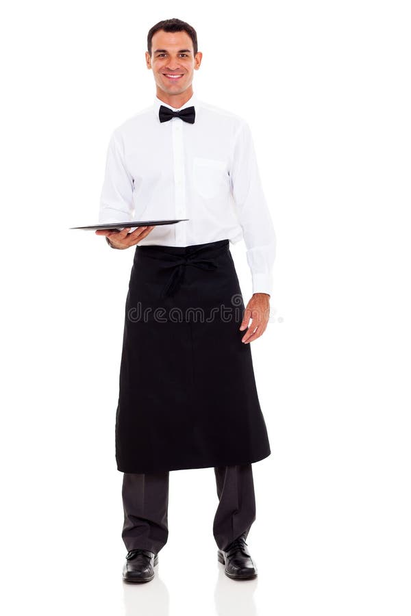 Handsome waiter stock photo. Image of profession, industry - 30282898