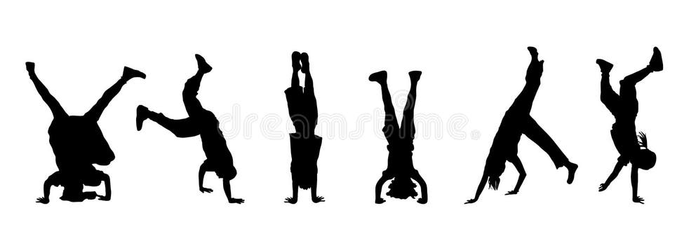 Handstands Stock Illustrations – 54 Handstands Stock Illustrations ...