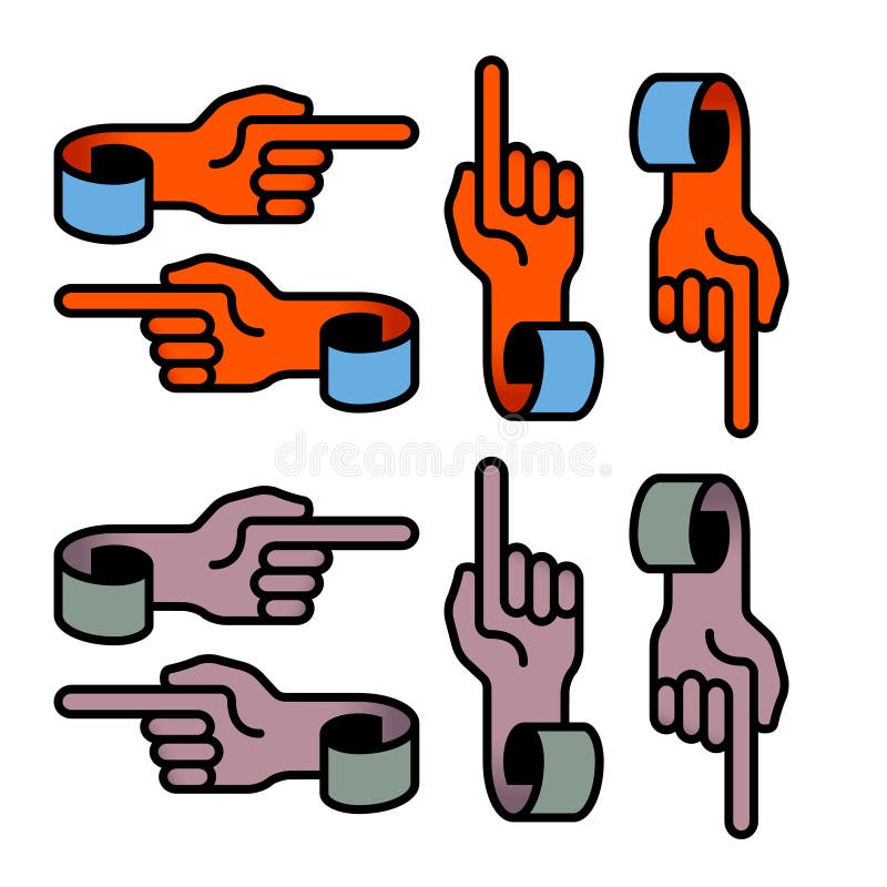 Handsymbols Stock Illustrationen, Vektoren, & Kliparts - 83,116 Stock ...