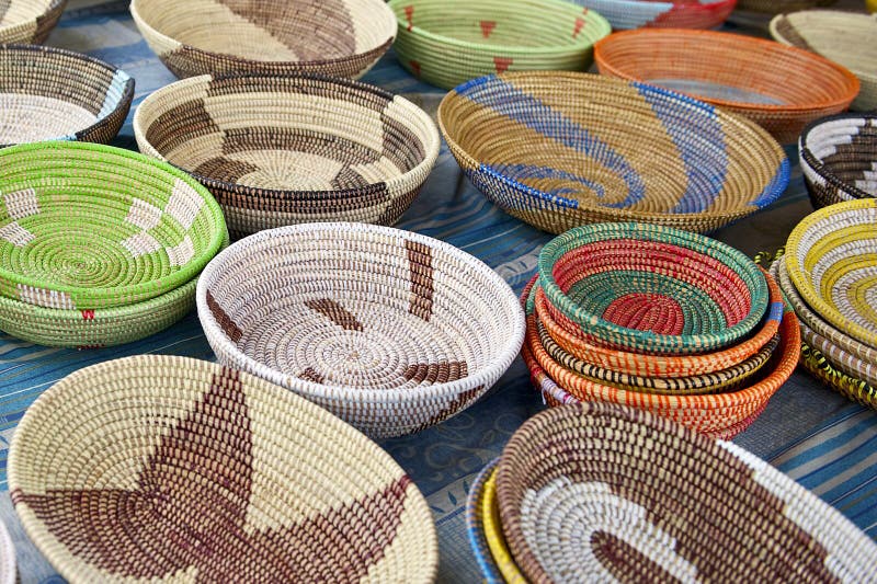 Mexican Baskets stock image. Image of weave, mexico, market - 5428675