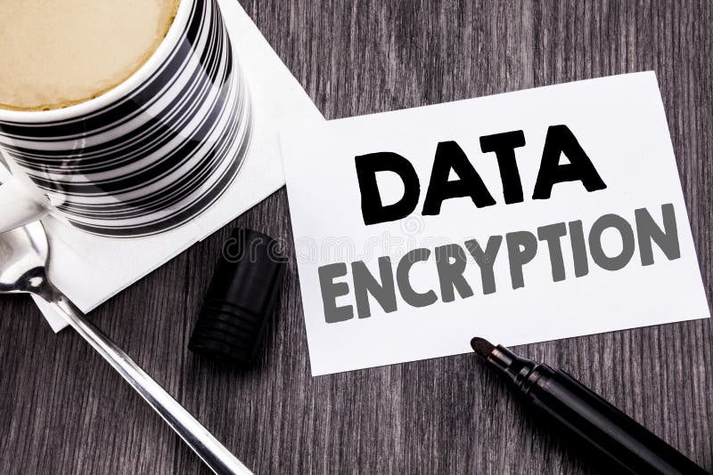 Handwriting Announcement Text Showing Data Encryption. Business Concept ... Handwriting Announcement Text Showing Data Encryption. Business Concept ...