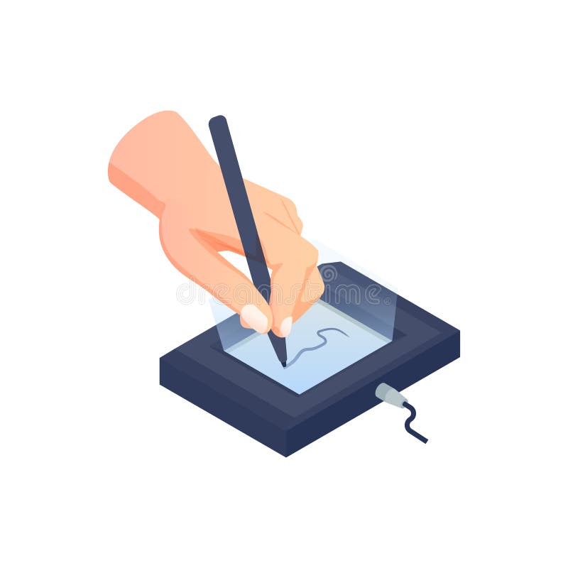 Handwriting Authentication Biometric Composition Stock Vector ... Handwriting Authentication Biometric Composition Stock Vector ...
