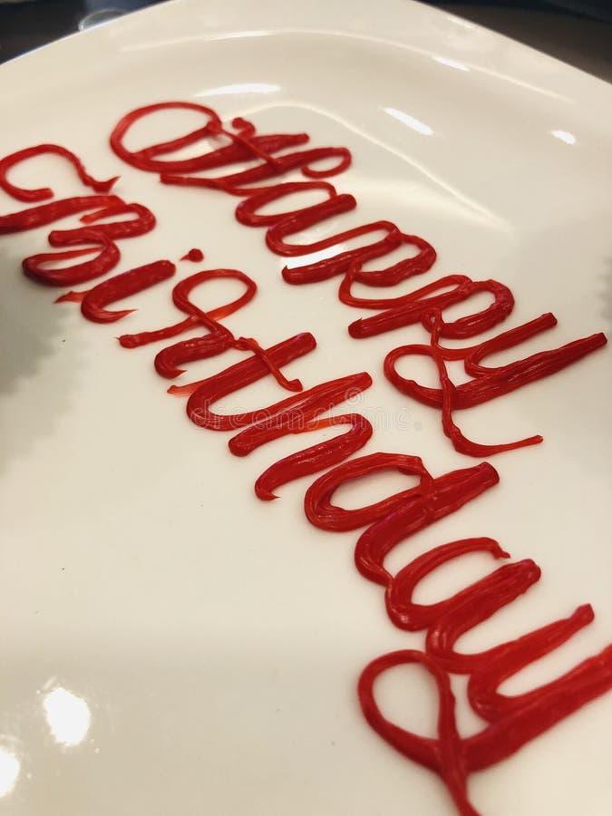 Handwriting greeting icing stock image. Image of greeting - 175770029