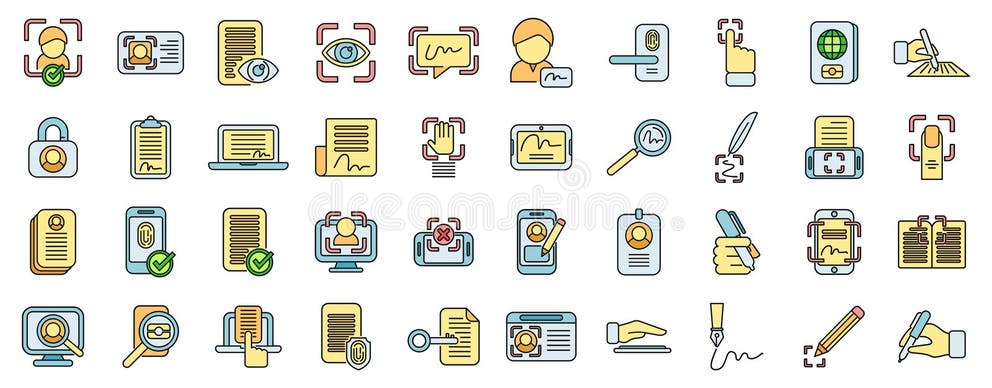 Handwriting Identification Stock Illustrations 1 388 Handwriting