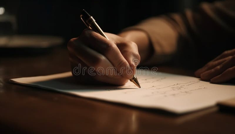 Handwriting Notes on Paper, Planning Ideas for Creative Business ...