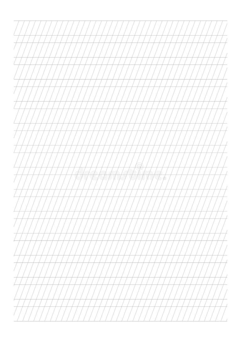 Blank Practice Writing Paper Stock Illustrations – 403 Blank Practice ...