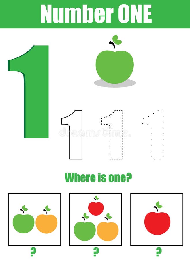 Handwriting Practice. Learning Mathematics and Numbers. Number Two ...