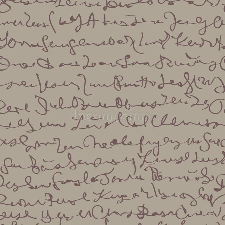 Handwriting stock vector. Illustration of legible, neat - 32050184