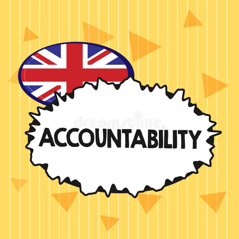 Handwriting Text Accountability. Concept Meaning State of Being ...