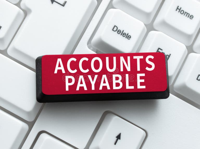 Handwriting Text Accounts Payable. Concept Meaning Oversee and Control ...