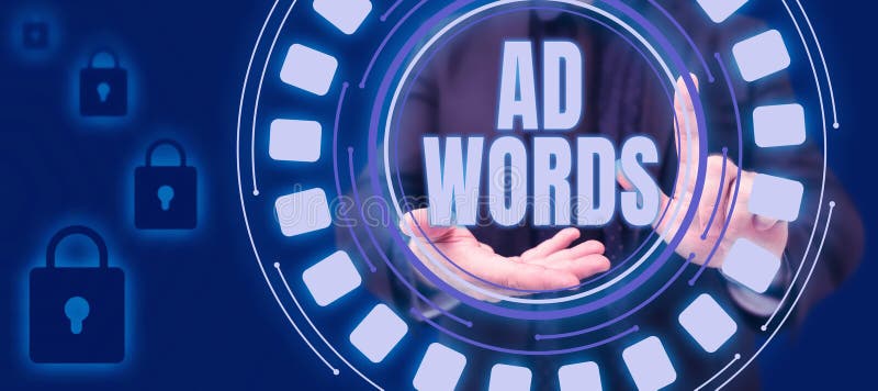 Handwriting Text Ad Words. Word for Oversee and Control the Various ...