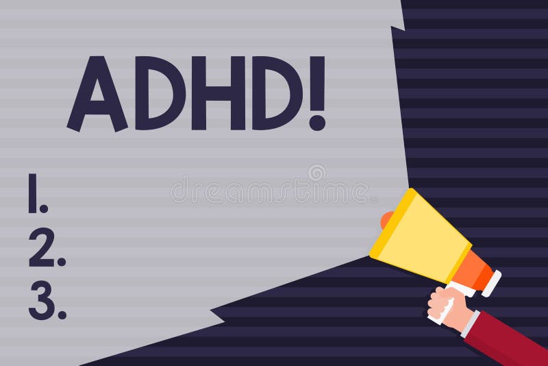 Handwriting Text Adhd. Concept Meaning Learning Made Easier for ...