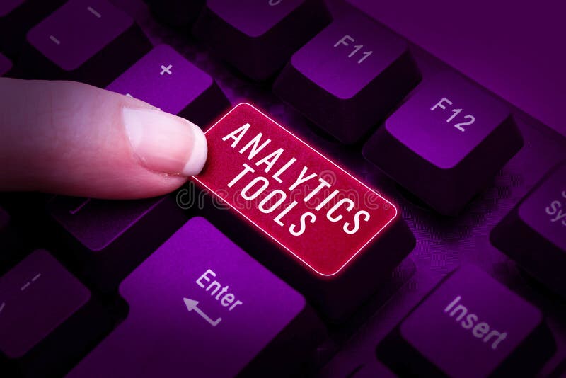 Handwriting Text Analytics Tools. Business Concept Pieces of Web ...