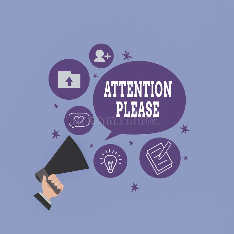 Handwriting Text Attention Please. Concept Meaning Asking Showing To ... Handwriting Text Attention Please. Concept Meaning Asking Showing To ...