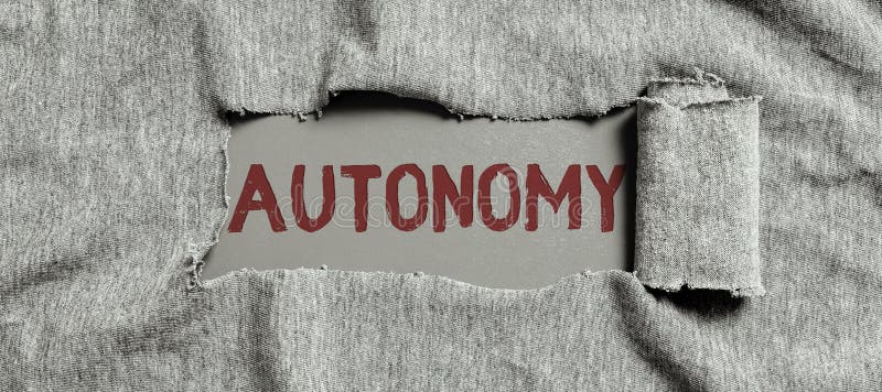 Handwriting Text Autonomy. Business Showcase Vehicle that Can Guide ...