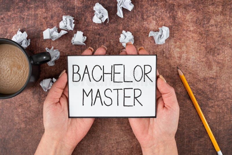Handwriting Text Bachelor MasterAn Advanced Degree Completed after ... Handwriting Text Bachelor MasterAn Advanced Degree Completed after ...
