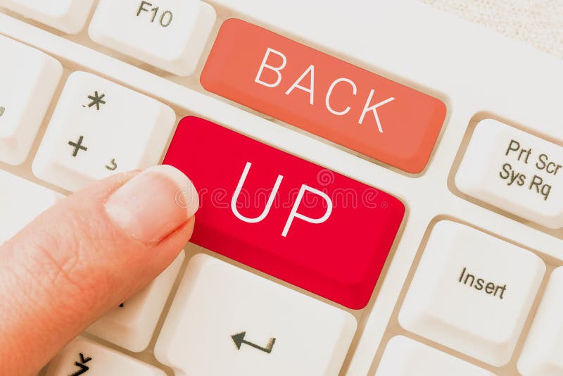 Conceptual Caption Back Up. Business Overview Saving Important Data ...