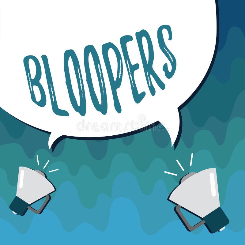 Bloopers Clip Art