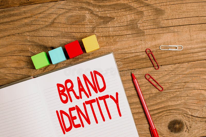 Handwriting Text Brand Identity. Concept Meaning Visible Elements of a ...