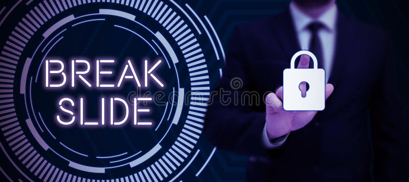 Handwriting Text Break Slide. Word for a Good Cover Slide for Each ...