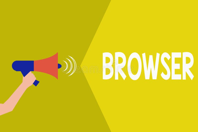 Handwriting Text Browser. Concept Meaning Computer Program Graphical User Interface Displaying ...