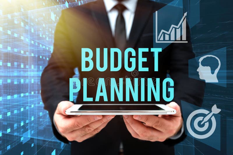 Handwriting Text Budget Planning. Business Approach the Written ...