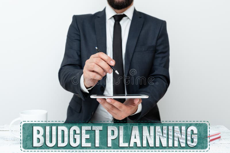 Text Showing Inspiration Budget Planning. Conceptual Photo the Written ...