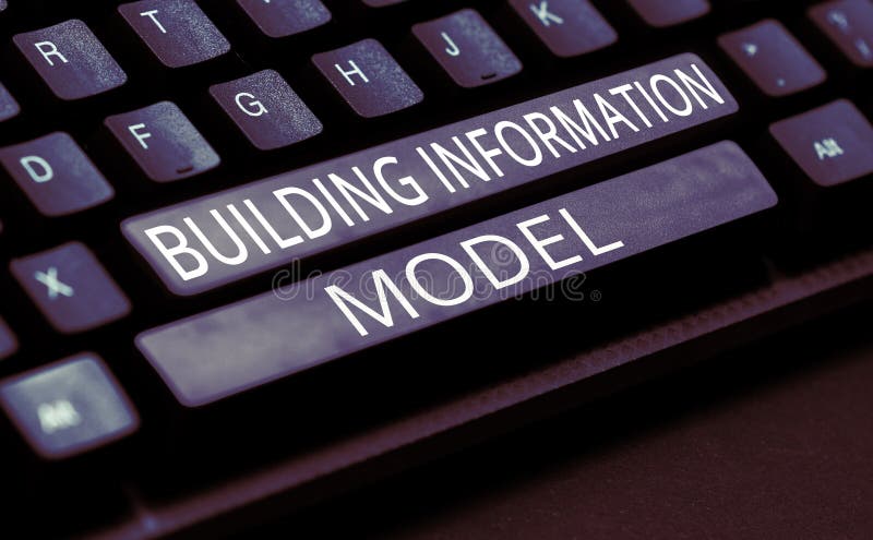 Handwriting Text Building Information Model. Business Showcase Process ...