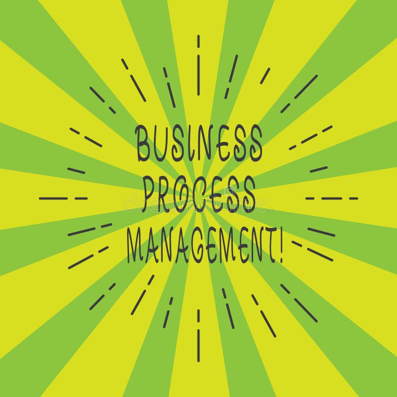 Handwriting Text Business Process Management. Concept Meaning ...
