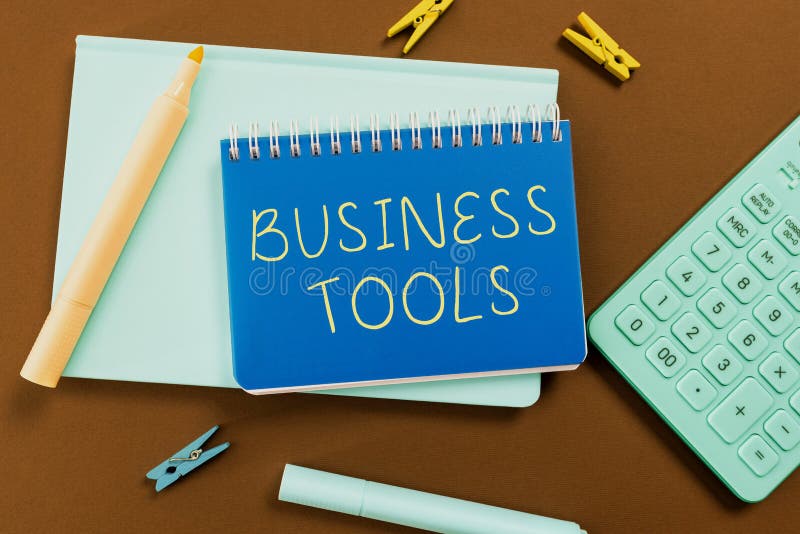 Sign Displaying Business Tools. Conceptual Photo Protect the Stored ...