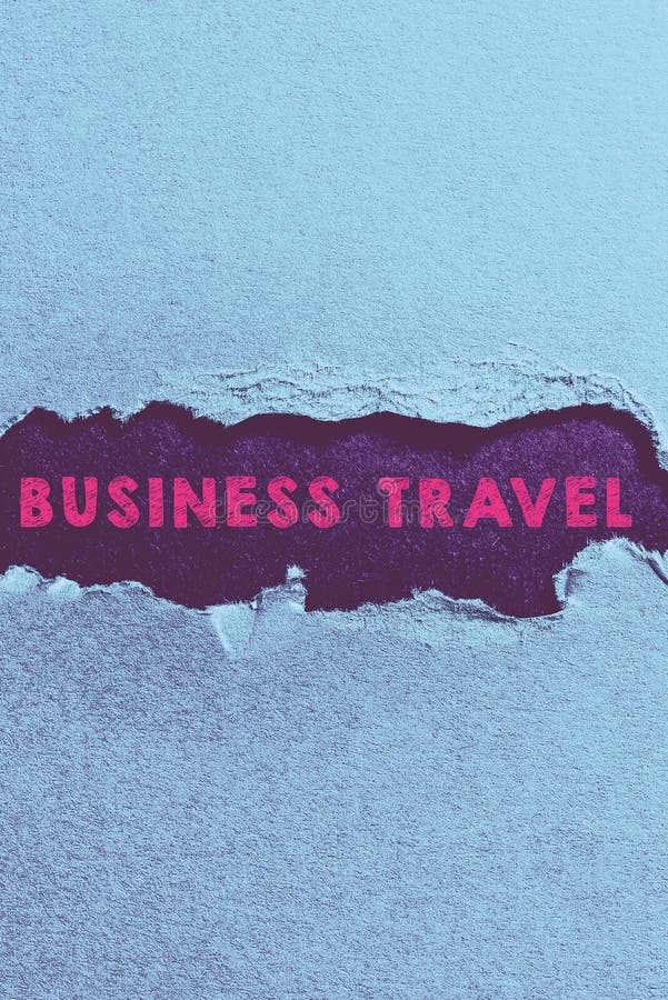 Handwriting Text Business Travel. Concept Meaning the Act of Adding New ...