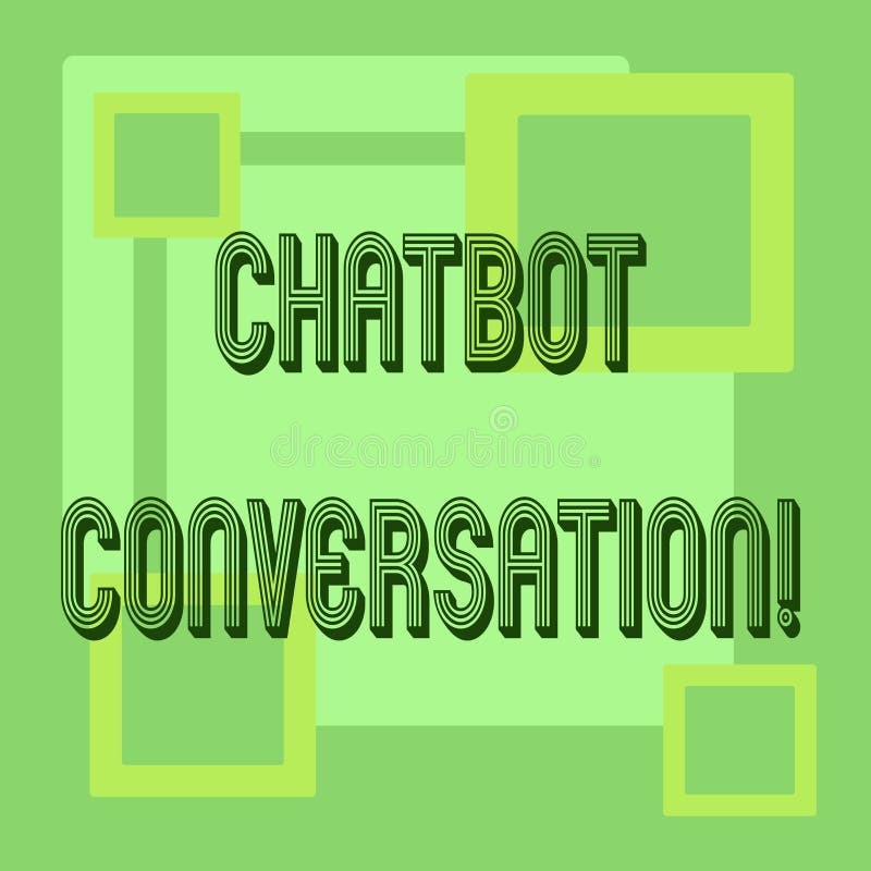 Handwriting Text Chatbot Conversation. Concept Meaning Chatting with ...