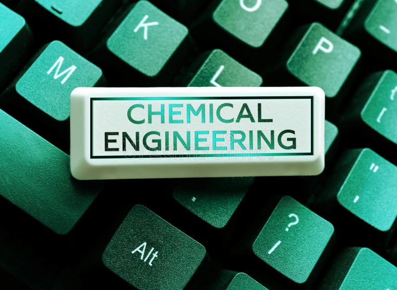 Handwriting Text Chemical Engineering. Word for Developing Things ...