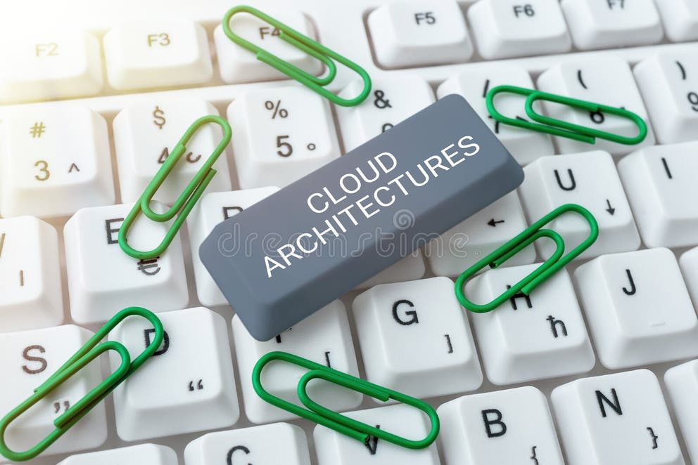 Text Showing Inspiration Cloud ArchitecturesVarious Engineered Databases Softwares Applications ...