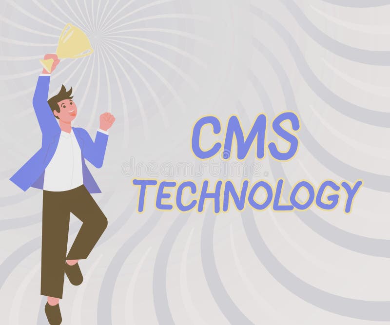 Handwriting Text Cms Technology. Concept Meaning Programs that are Used ...