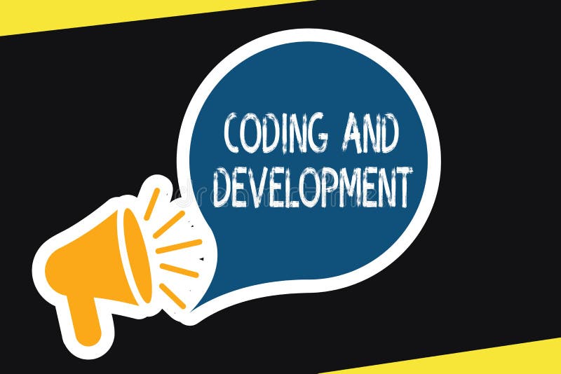 Handwriting Text Coding And Development Concept Meaning Programming 5595