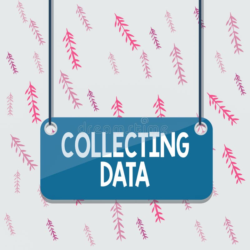 Handwriting Text Collecting Data. Concept Meaning Gathering and ...