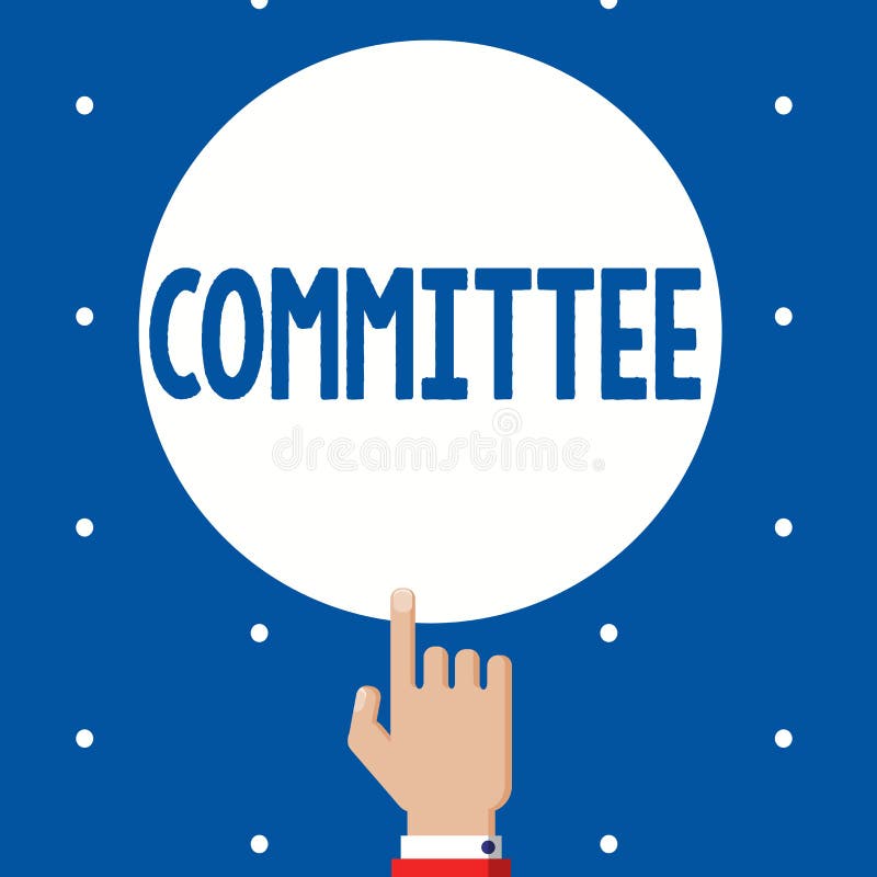 Handwriting Text Committee. Concept Meaning Group of Showing Appointed ... Handwriting Text Committee. Concept Meaning Group of Showing Appointed ...