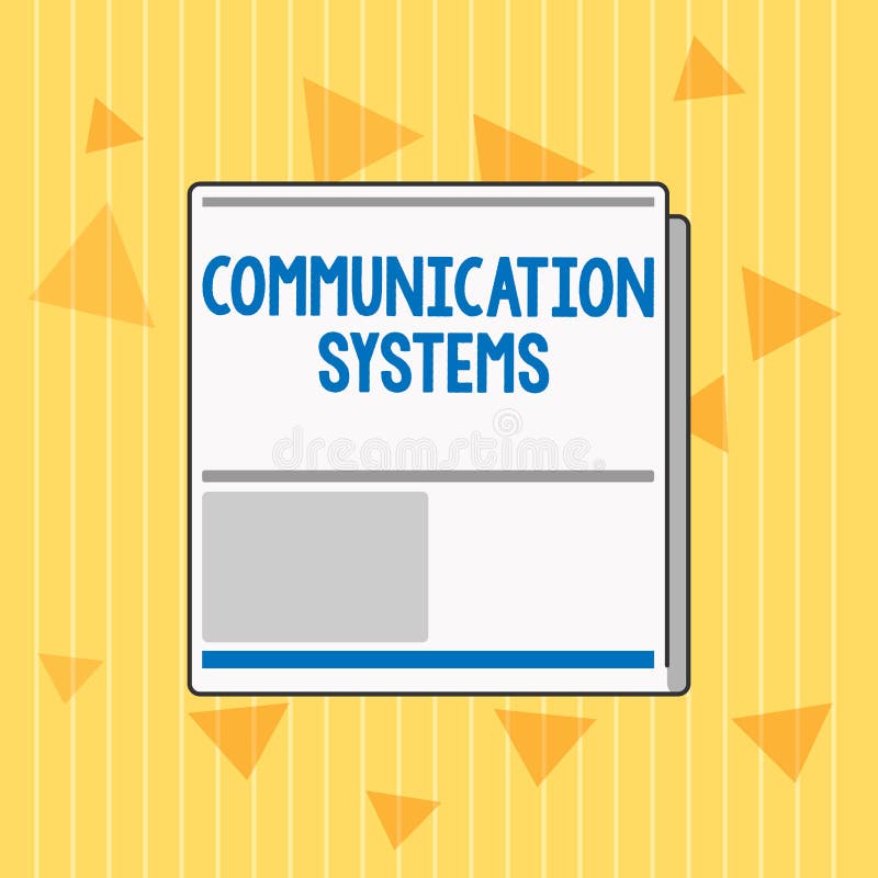 Handwriting Text Communication Systems. Concept Meaning Flow of ...